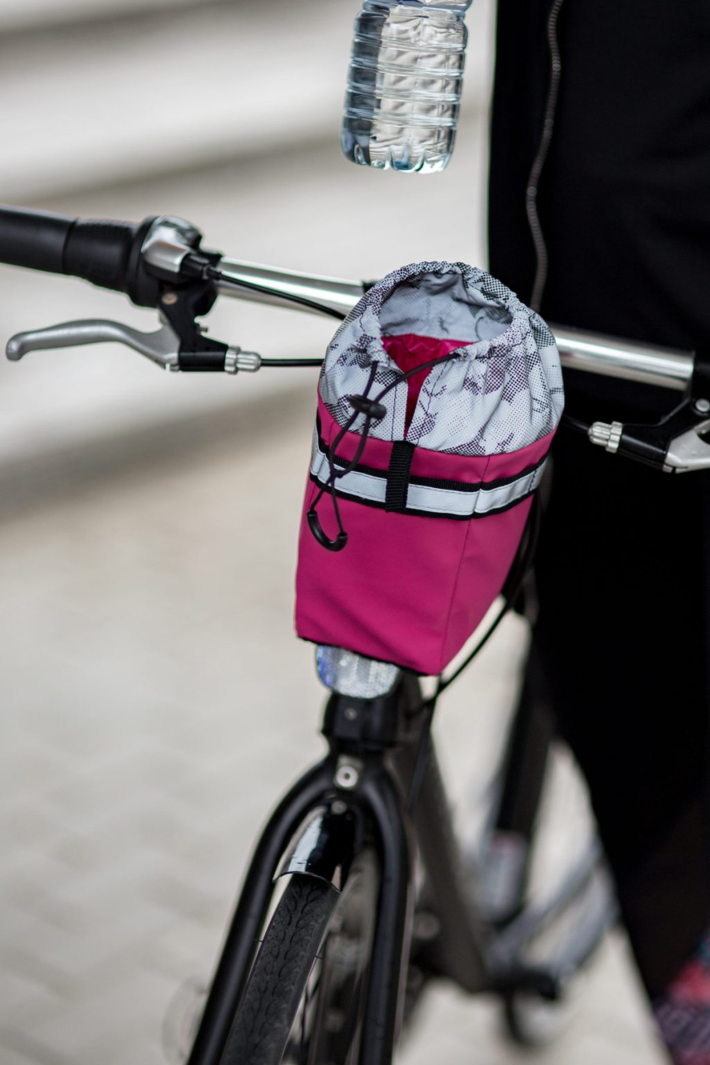 Bicycle snack bag (pink) - Valentina Design